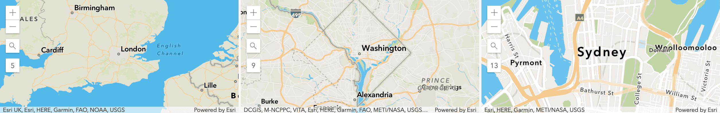 Map View | Vector Tile Style Editor